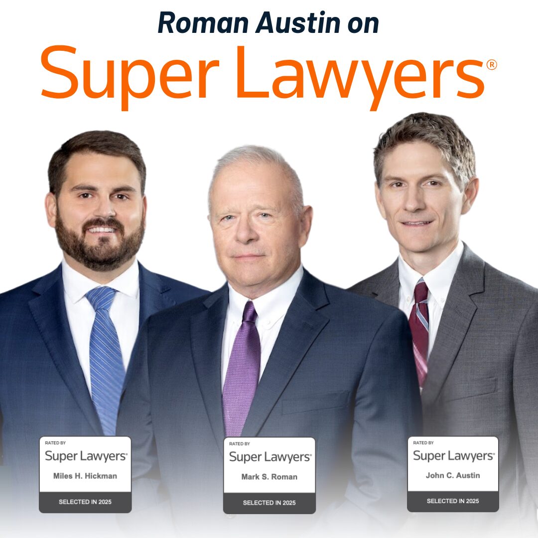 All Three Roman Austin Attorneys Recognized by Super Lawyers for 2025 - Roman Austin Car ...